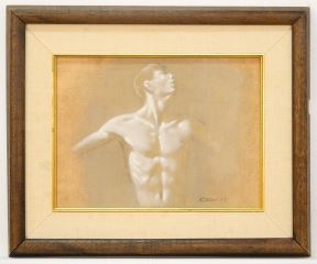 Robert R. Bliss | Seated Boy (1968) | MutualArt