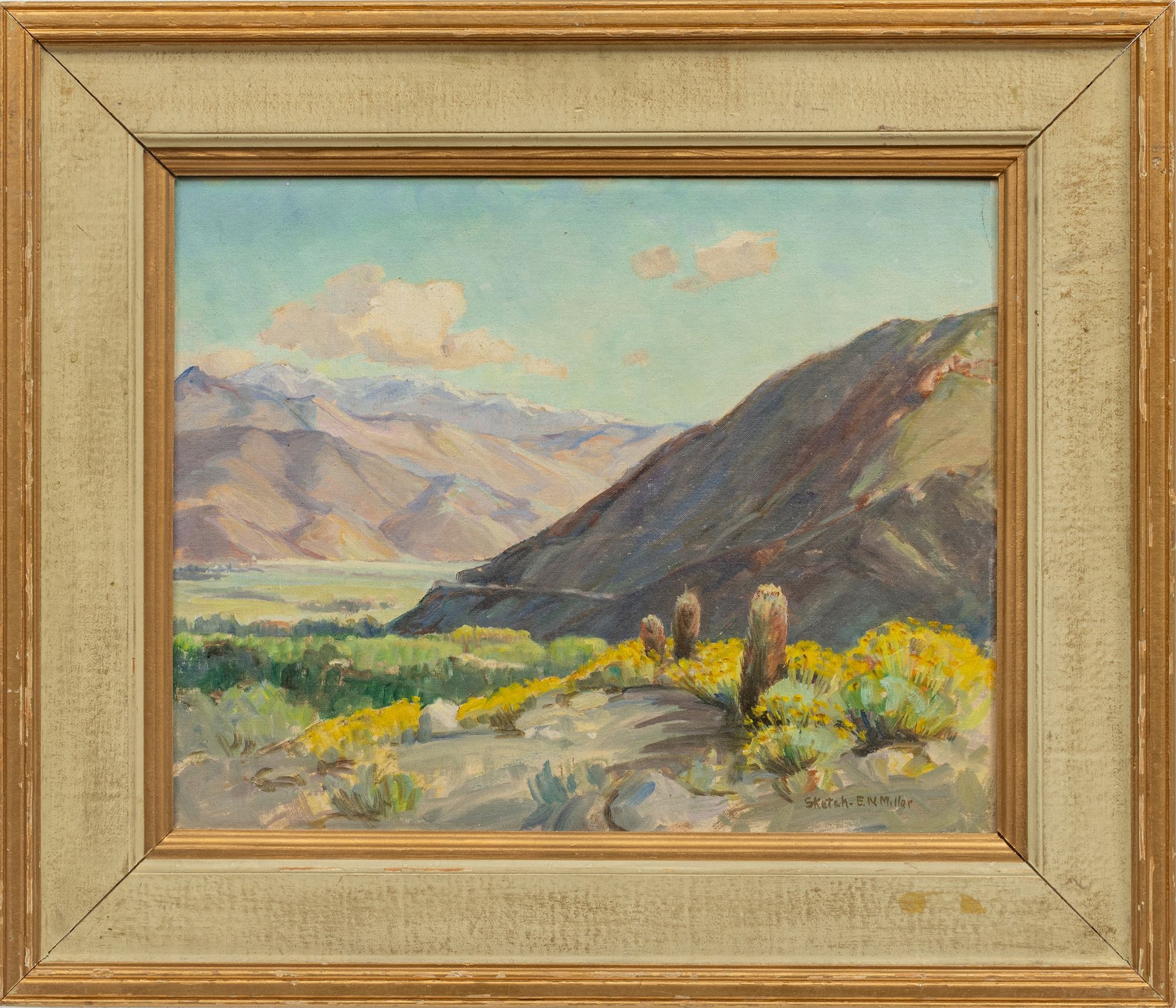 Evylena Nunn Miller | California Desert Landscape (1912) | MutualArt