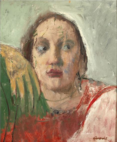 Nicolas Carone | The Sideways Glance 23 3/4 x 20 in (60.3 x 50.8 cm ...