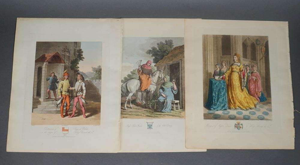 Charles Hamilton Smith | Group of Six Aquatint Engravings from Ancient ...
