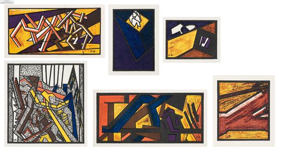 David Bomberg | David Bomberg (1890-1957) Russian Ballet (1919) | MutualArt