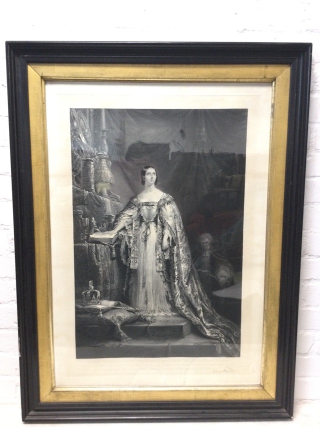 Sir George Hayter | Queen Victoria taking the Oath published | MutualArt