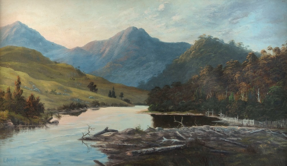 Louis Frank | Tasmanian landscape | MutualArt