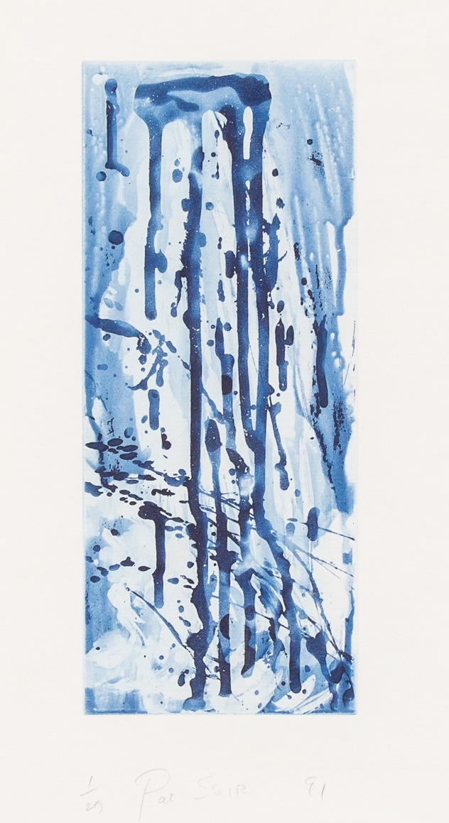 Pat Steir | NARROW WATERFALL (1991) | MutualArt