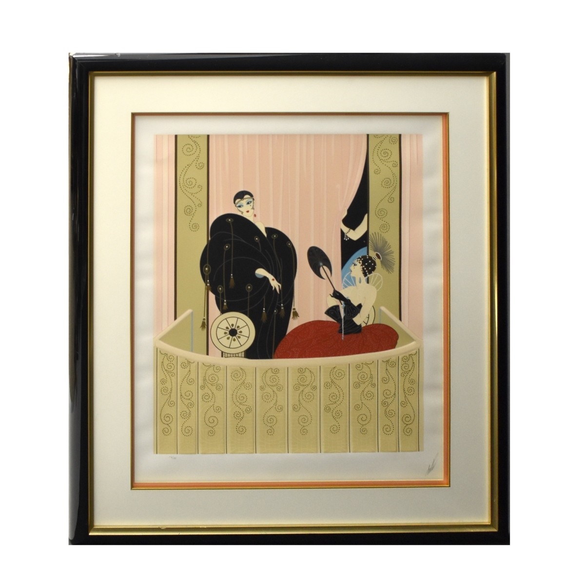 Erté | Loge De Theatre (1930) | MutualArt