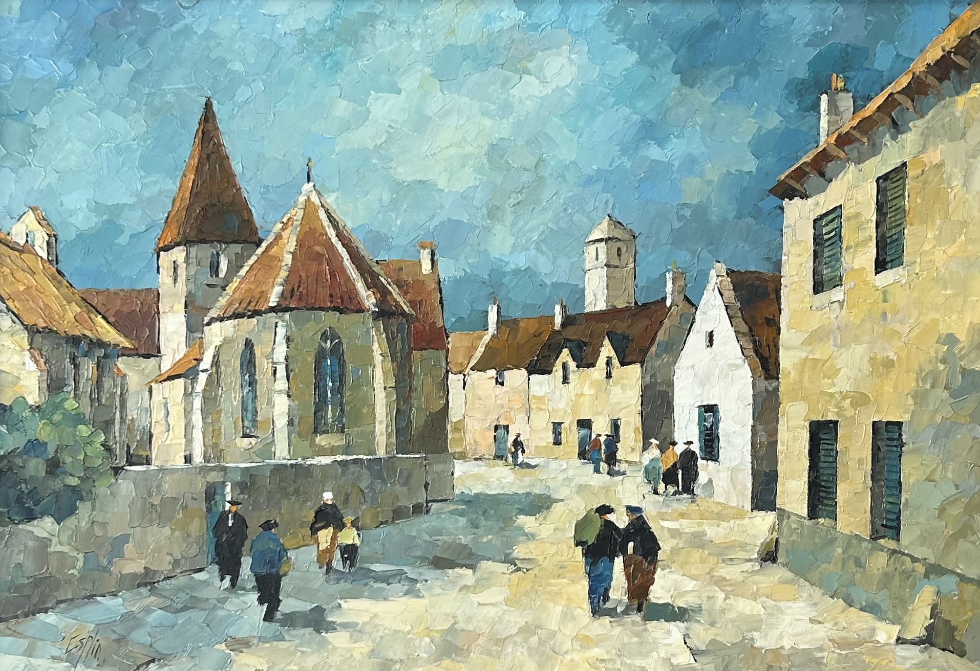 Tom Esplin | Street in Provence | MutualArt