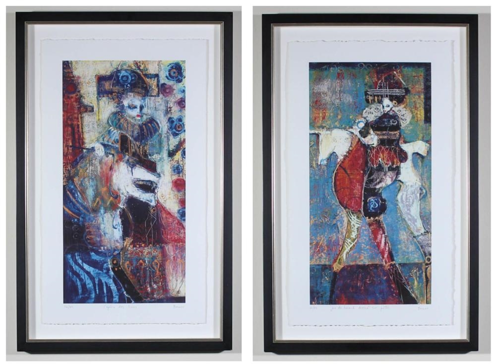 Dominic Besner | 1965) two prints: Jeu de Hasard Dresse Sur Pattes and ...