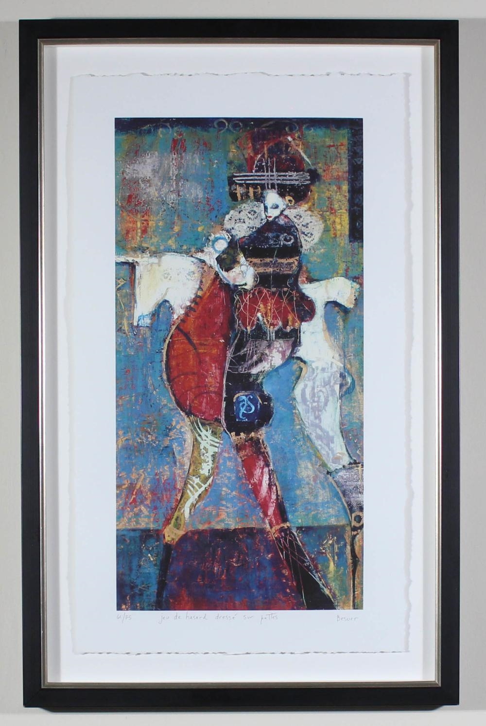 Dominic Besner | 1965) two prints: Jeu de Hasard Dresse Sur Pattes and ...