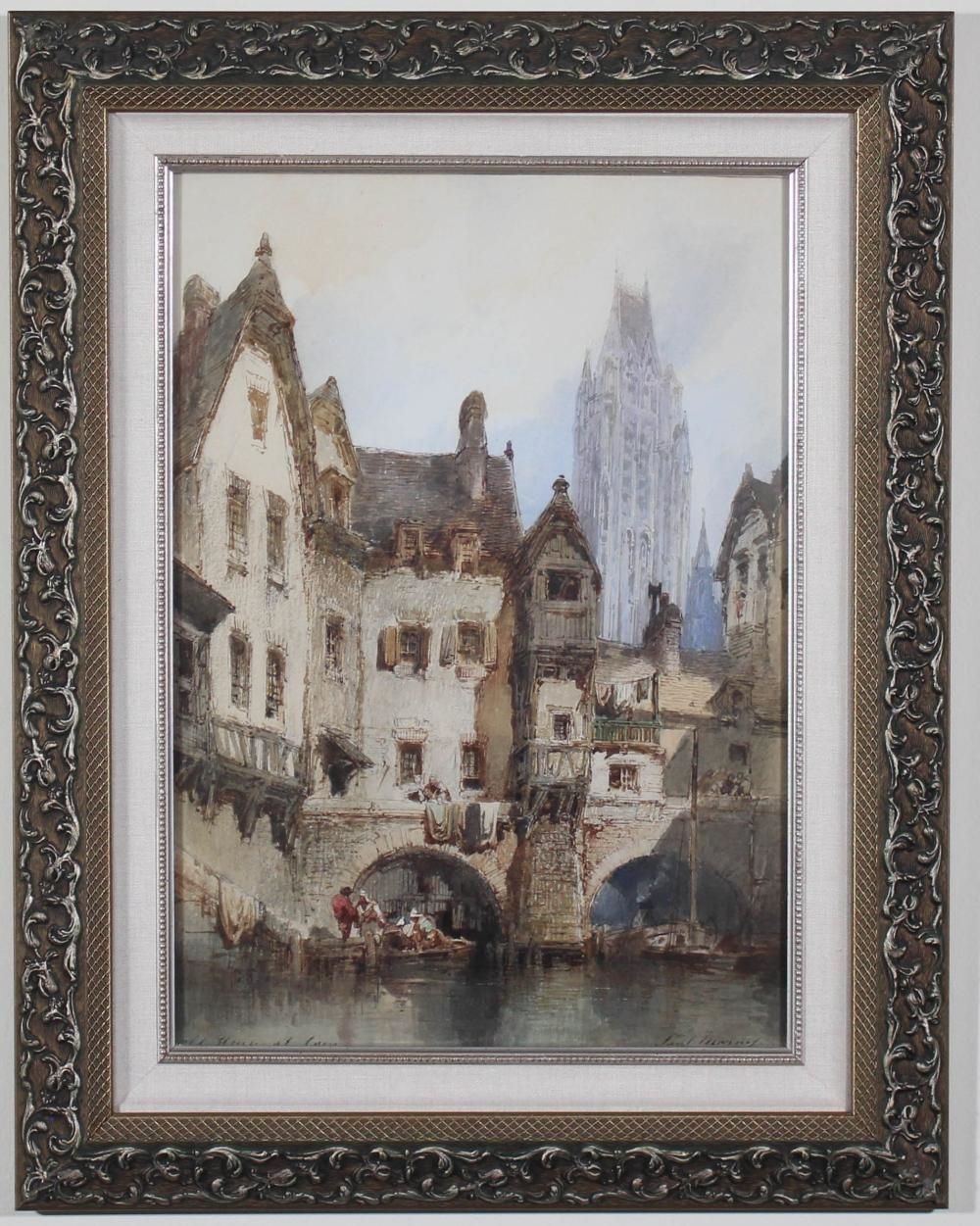 Paul Marny | Old House Bouen and Old House at | MutualArt