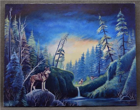 Tina Thin Elk | Wolves (2002) | MutualArt