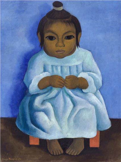 Diego Rivera | Retrato de Marevna (Portrait of Marevna) (1916) | MutualArt