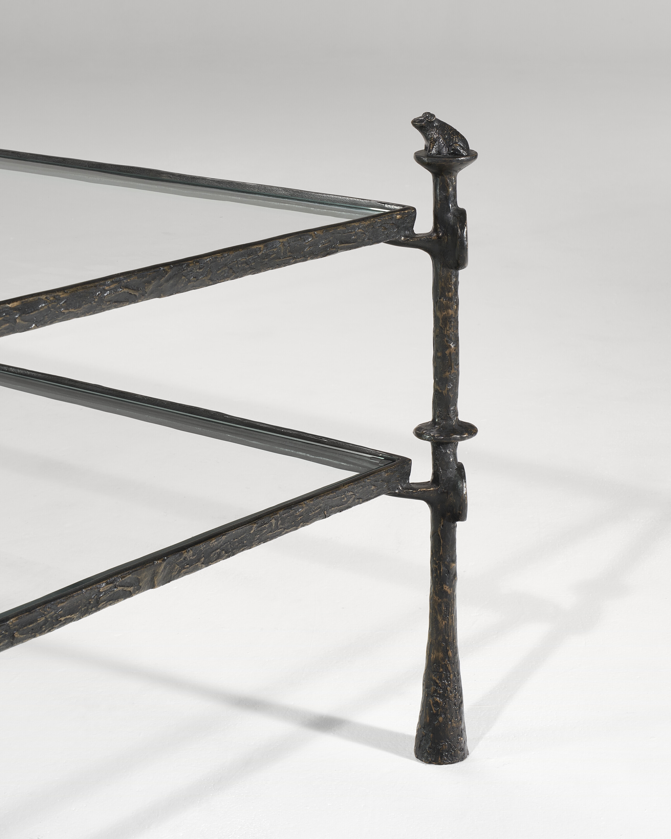 Diego Giacometti | Two-Tiered Table, Modern | MutualArt