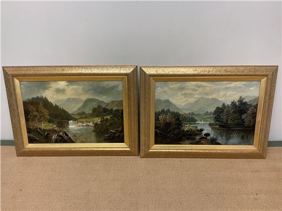 G. Dawson | traditional Scottish highland scenes | MutualArt