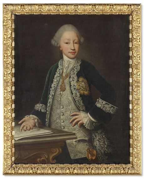 Domenico Dupra | Portrait de Charles-Emmanuel IV de Savoie (1751-1819 ...