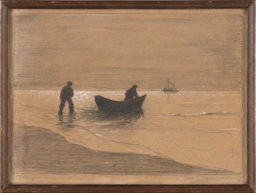 Robert Bruce Rogers | Walking Out | MutualArt