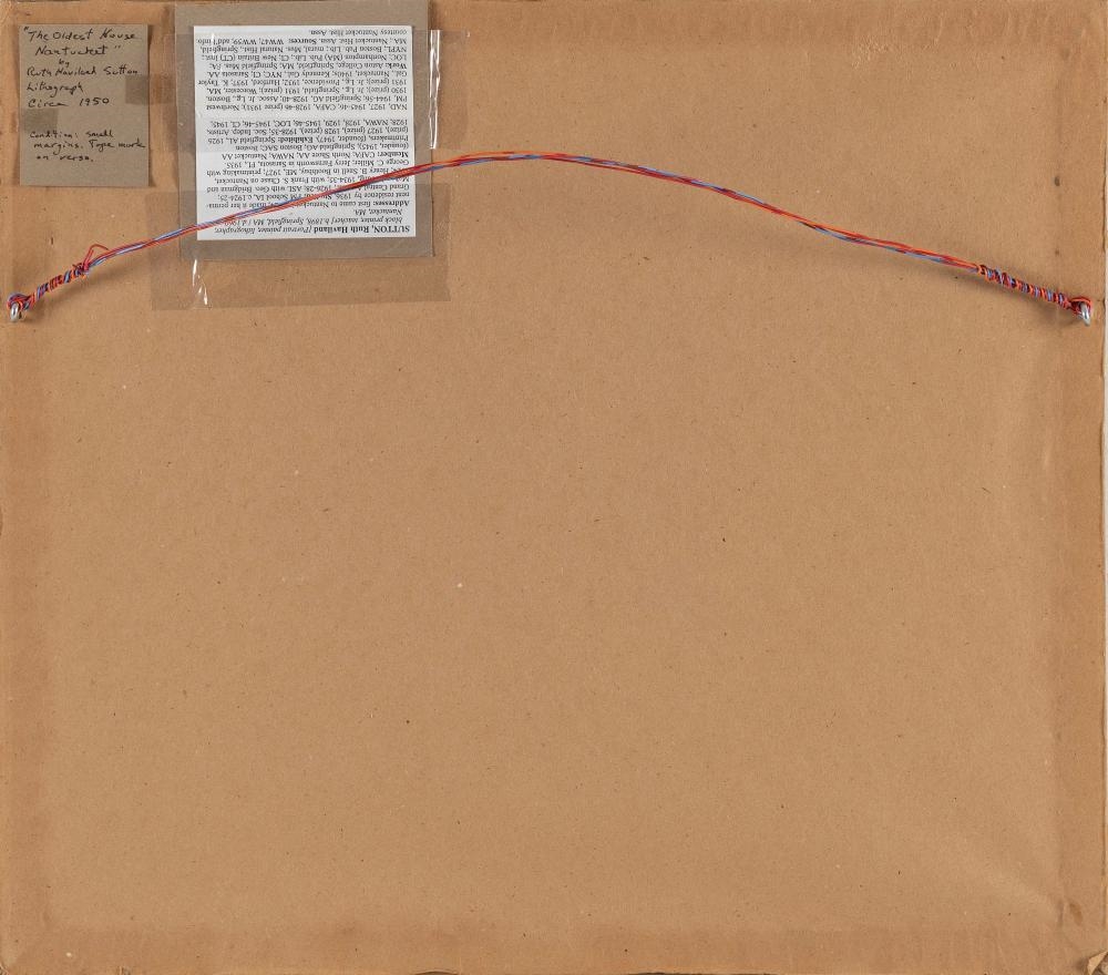 Ruth H. Sutton | The Oldest House Nantucket | MutualArt