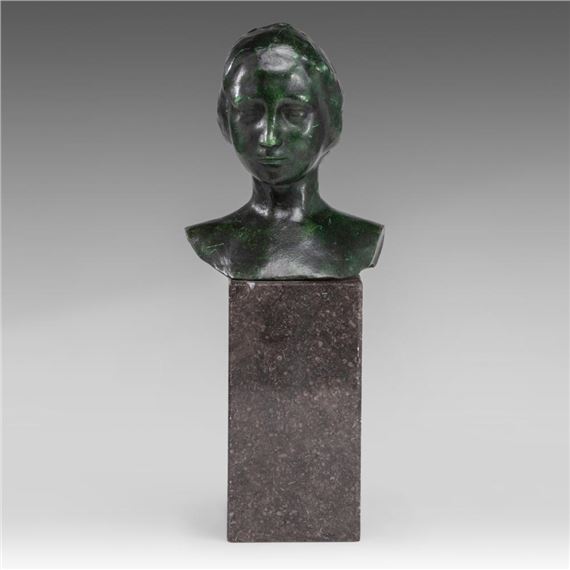 George Minne | bust of Maria Gevaert | MutualArt