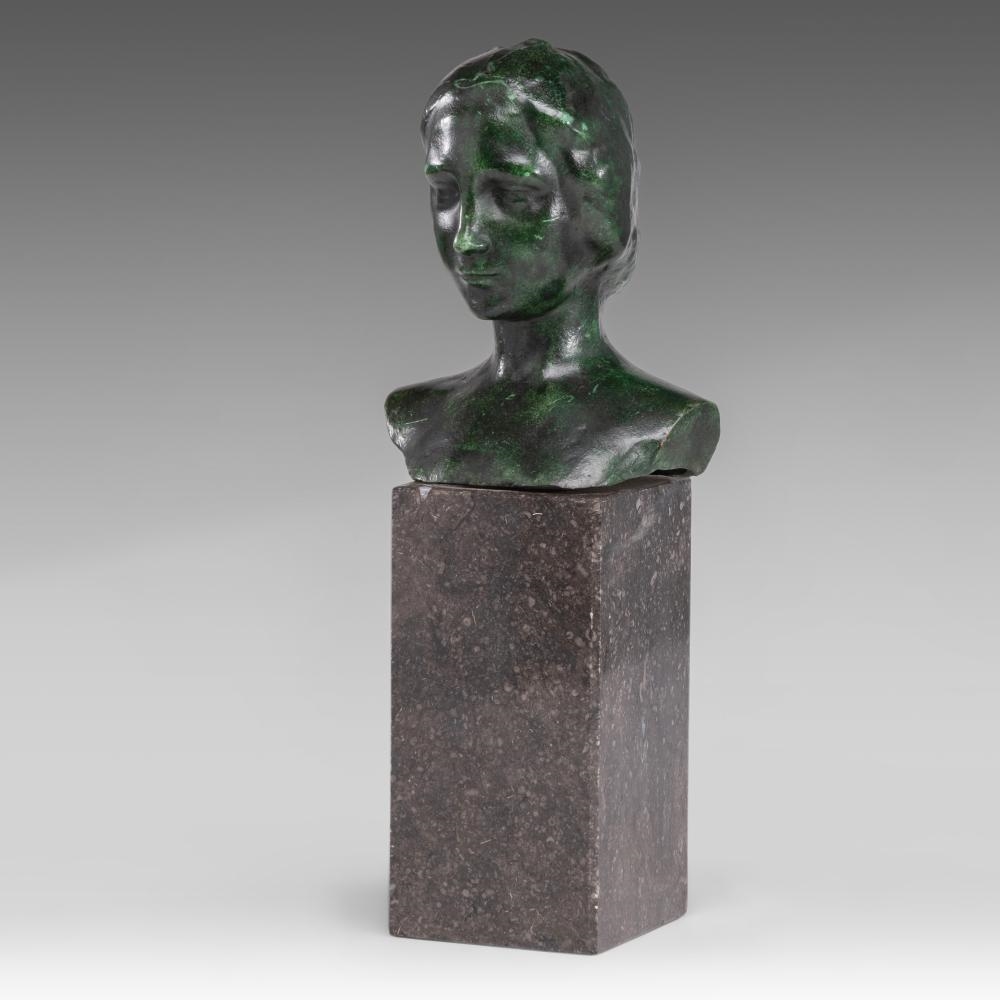 George Minne | bust of Maria Gevaert | MutualArt