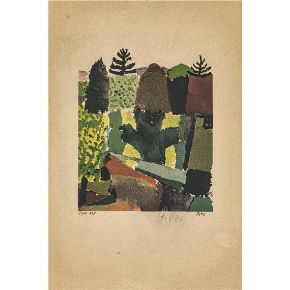 Paul Klee | Park (1920) | MutualArt