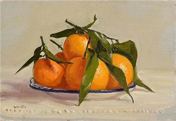Robbie Wraith | Bowl of Oranges | MutualArt