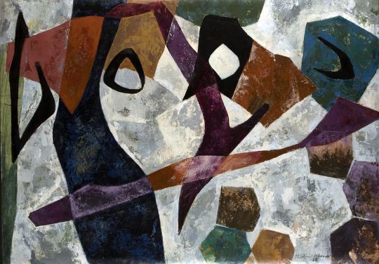 Theodor Werner | Informelle Komposition (1952) | MutualArt