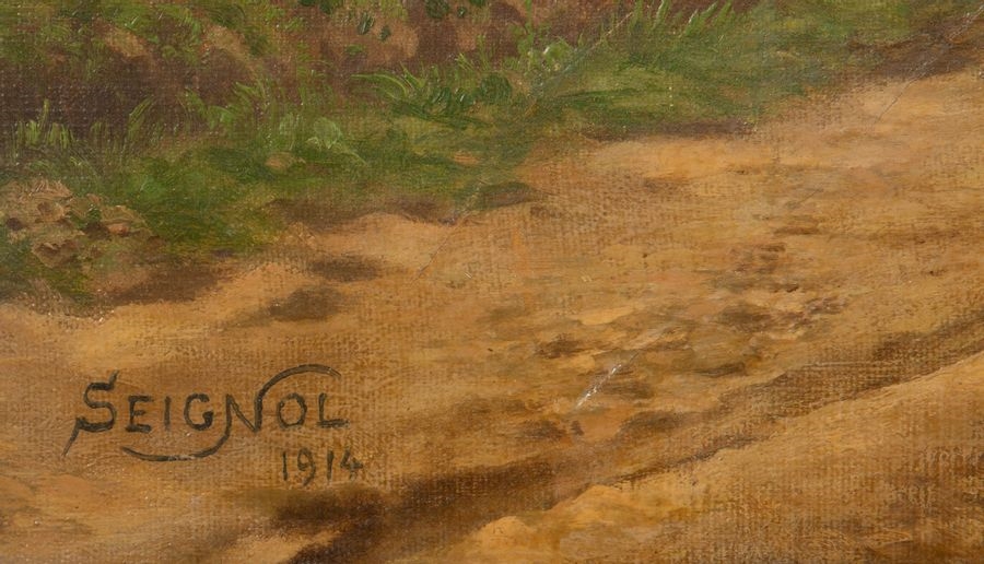 Claudius Seignol | Combat de cavalerie (1914) | MutualArt