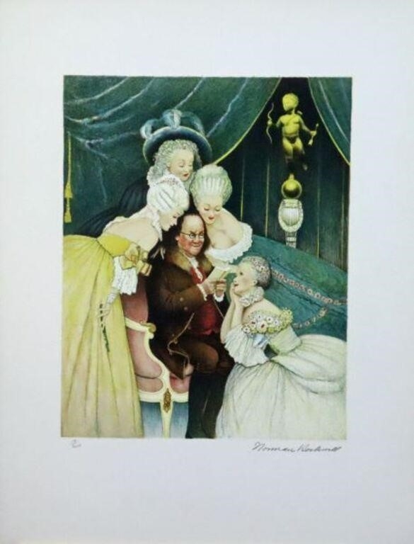 Norman Rockwell | NORMAN ROCKWELL - POOR RICHARD'S ALMANACK SUITE ...