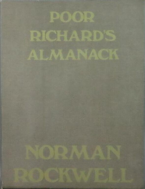Norman Rockwell | NORMAN ROCKWELL - POOR RICHARD'S ALMANACK SUITE ...