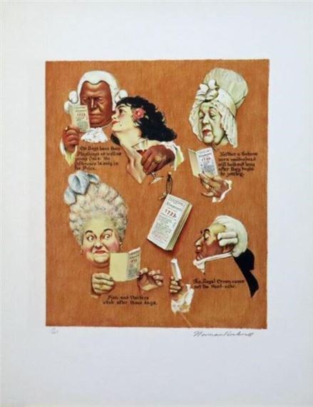 Norman Rockwell | NORMAN ROCKWELL - POOR RICHARD'S ALMANACK SUITE ...