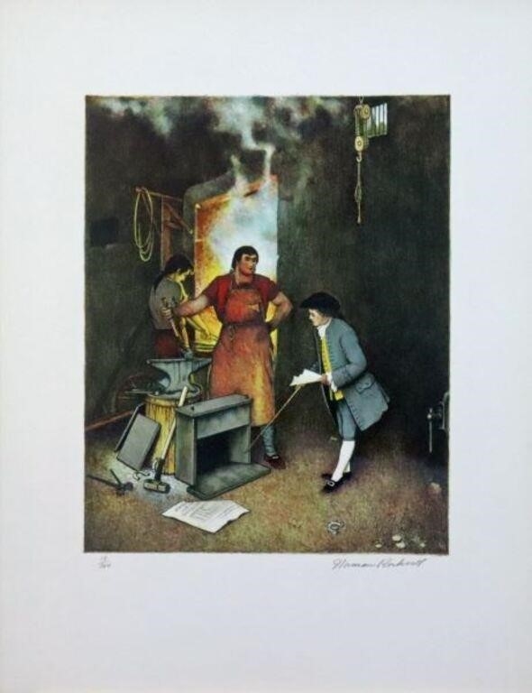 Norman Rockwell | NORMAN ROCKWELL - POOR RICHARD'S ALMANACK SUITE ...