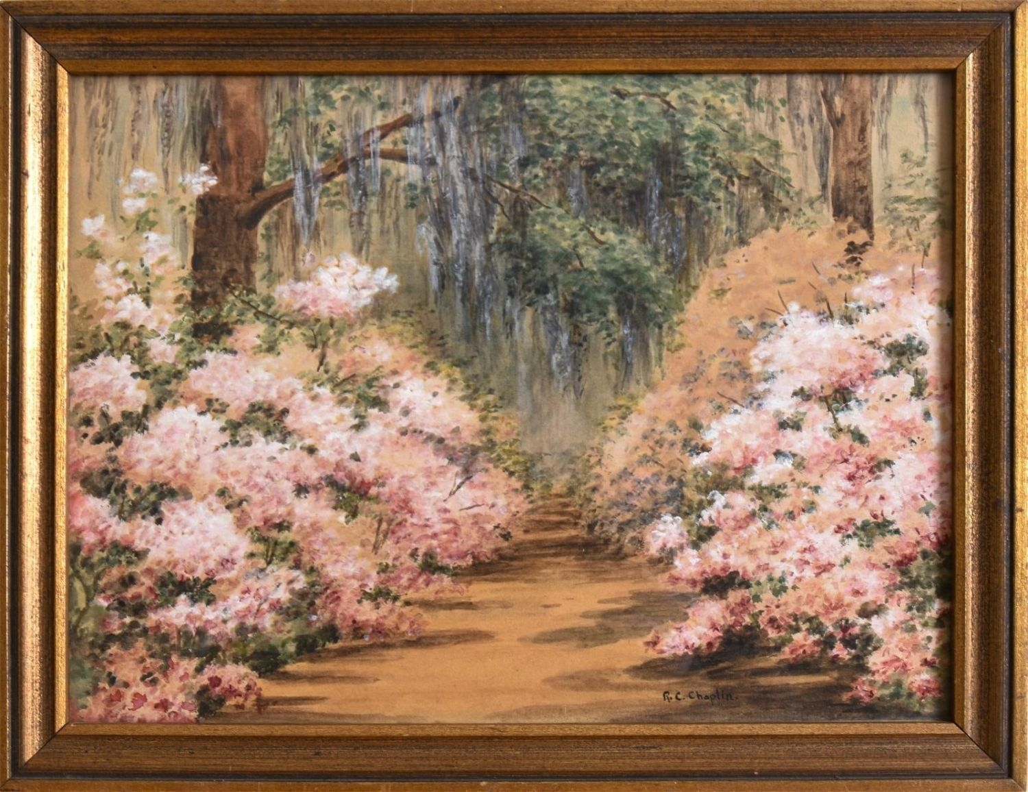Rosalie Chaplin | ROSALIE CHARTRAND CHAPLIN SPANISH MOSS AND AZALEA ...