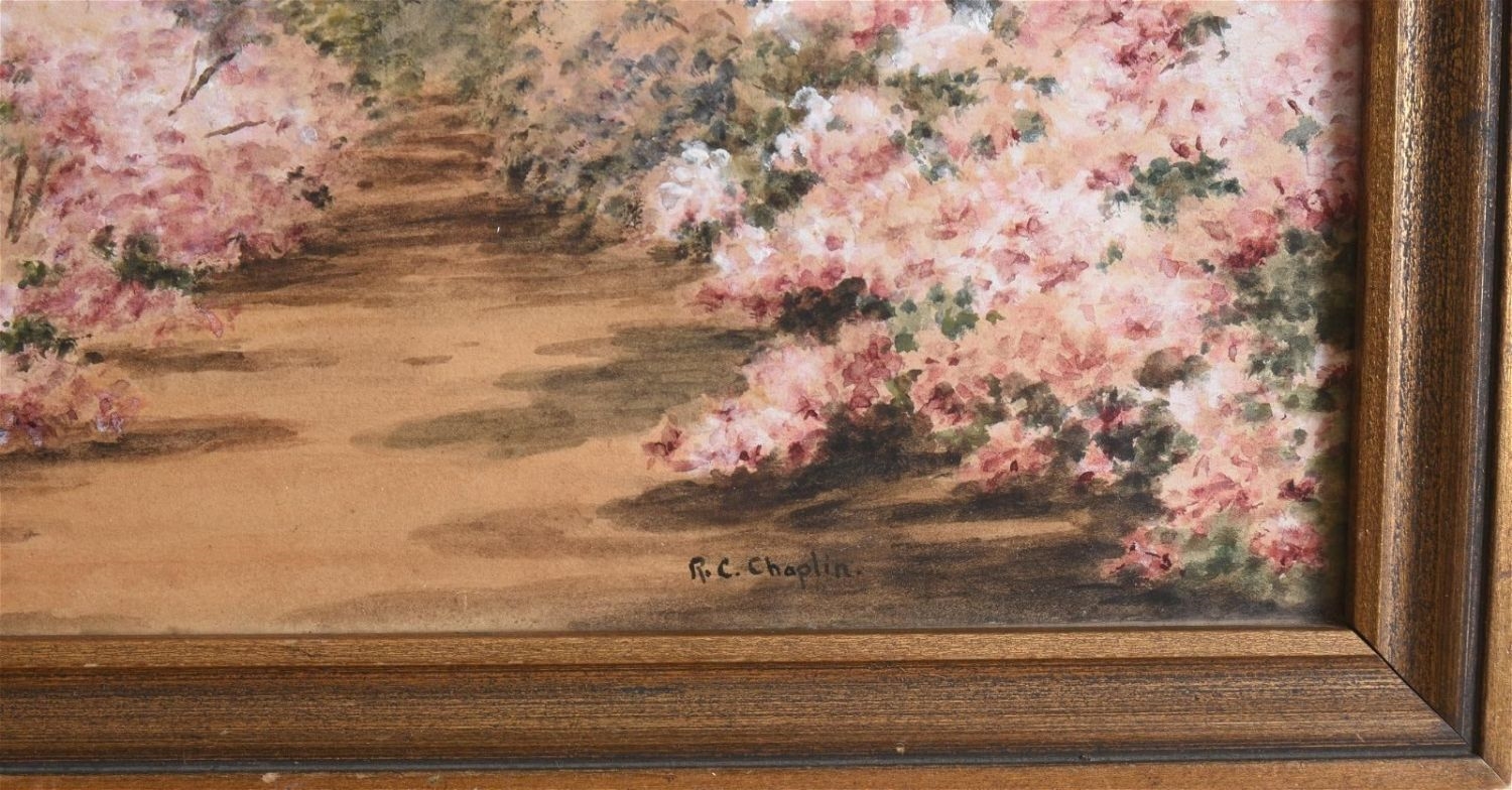 Rosalie Chaplin | ROSALIE CHARTRAND CHAPLIN SPANISH MOSS AND AZALEA ...
