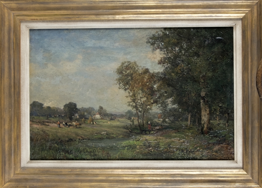 Hermann Carl Hempel | Sommer am Bach (1921) | MutualArt
