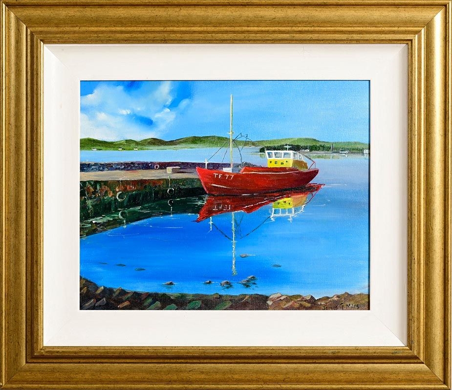 James G. Miles | The Mussel Boat | MutualArt