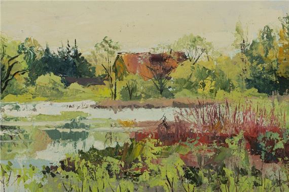 Denise Travers-Poulain | Étang. | MutualArt