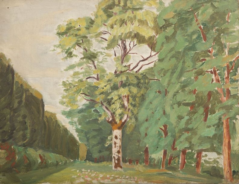 Pierre Roux | Promenade de Lusignan (1937) | MutualArt