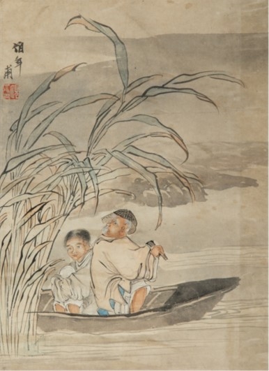 Ren Yi | SIGNED REN BONIAN (1840-1896), PAINTING | MutualArt