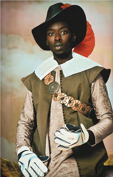 Omar Victor Diop | Portrait de Don Miguel De Castro (2014) | MutualArt