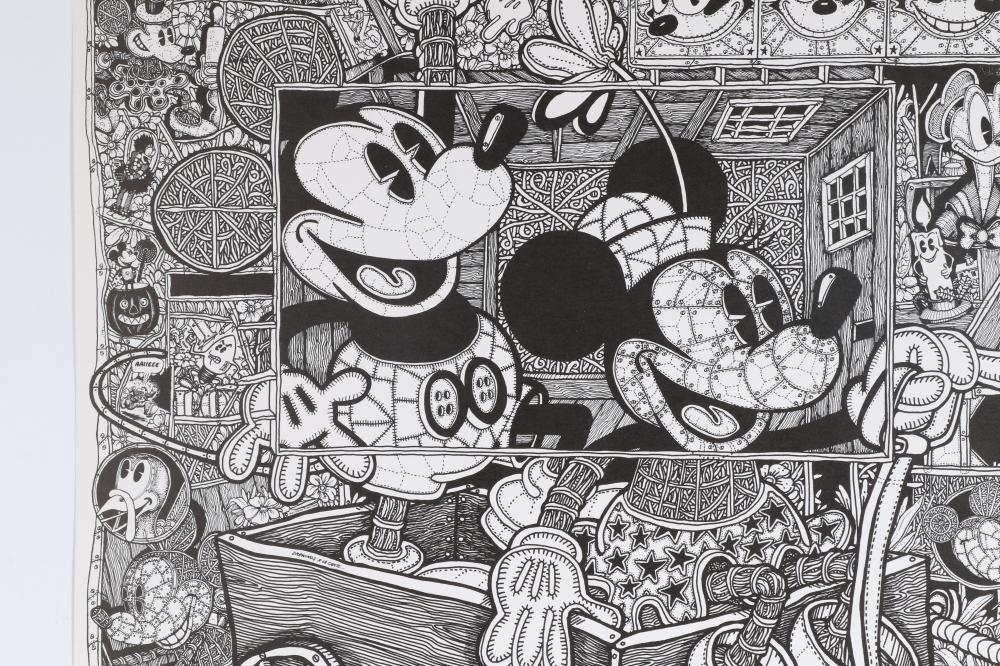John Fawcett | Mickey Mouse Disney comic exhibition poster, 1972 (1972 ...