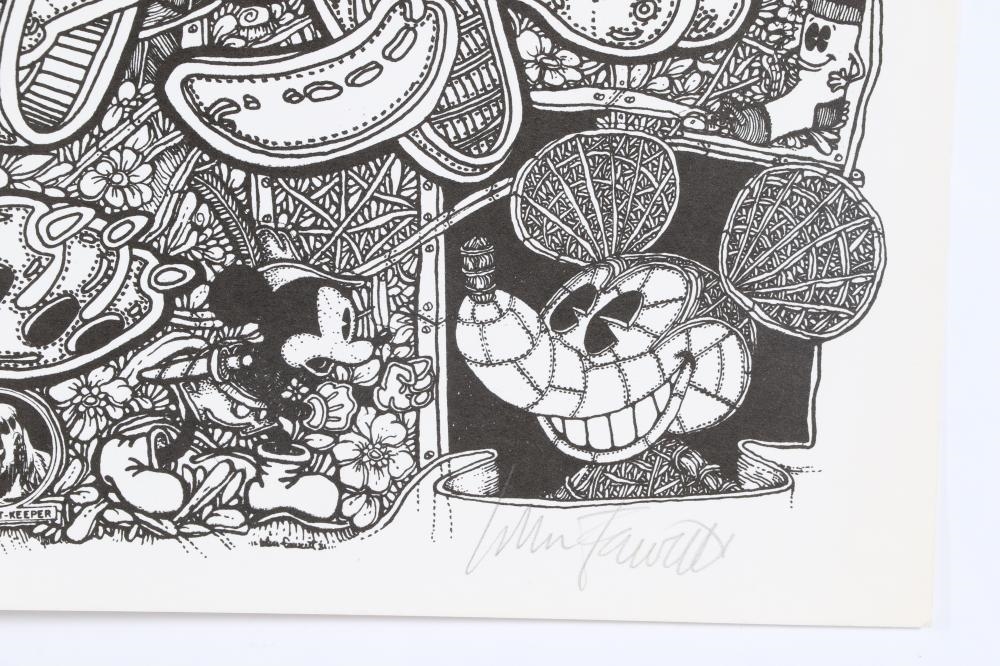 John Fawcett | Mickey Mouse Disney comic exhibition poster, 1972 (1972 ...