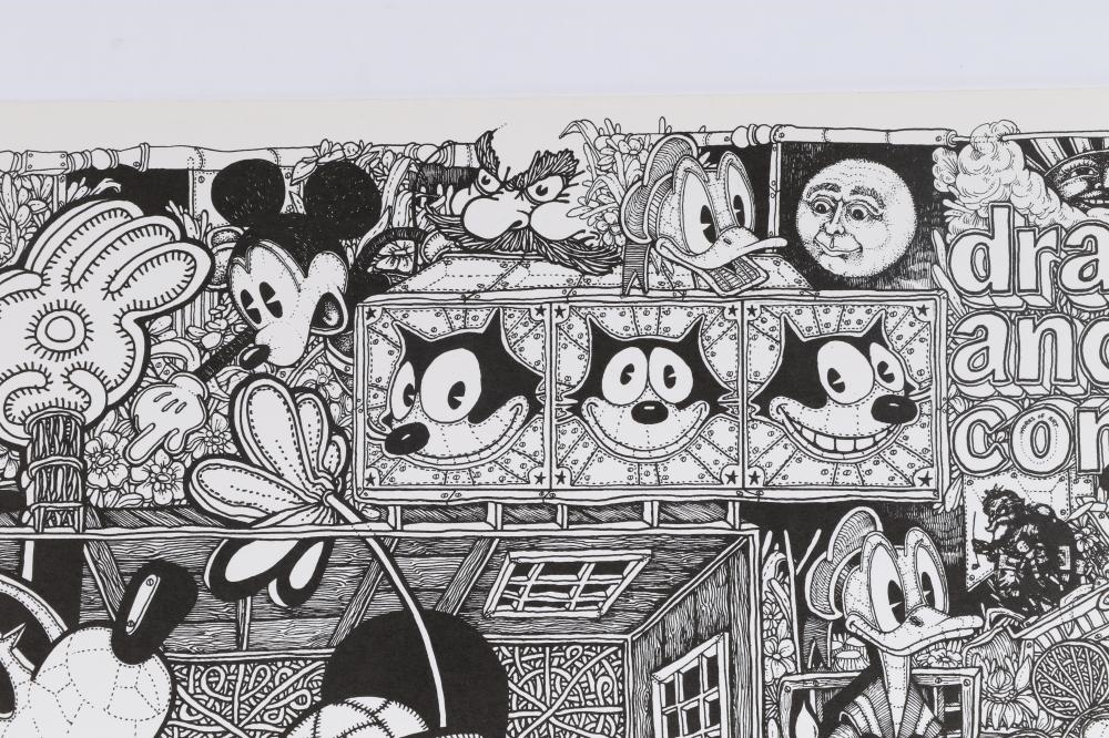 John Fawcett | Mickey Mouse Disney comic exhibition poster, 1972 (1972 ...