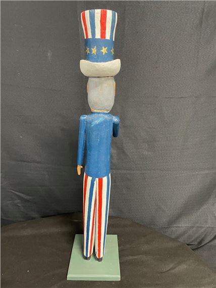 Edgar Tolson | Uncle Sam by Edgar Tolson - Campton | MutualArt