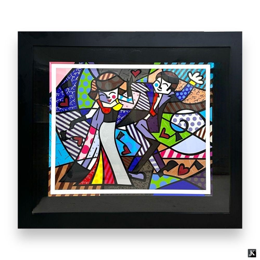 Romero Britto | Romero Britto (USA B1963) Night Out HC Silkscreen ...