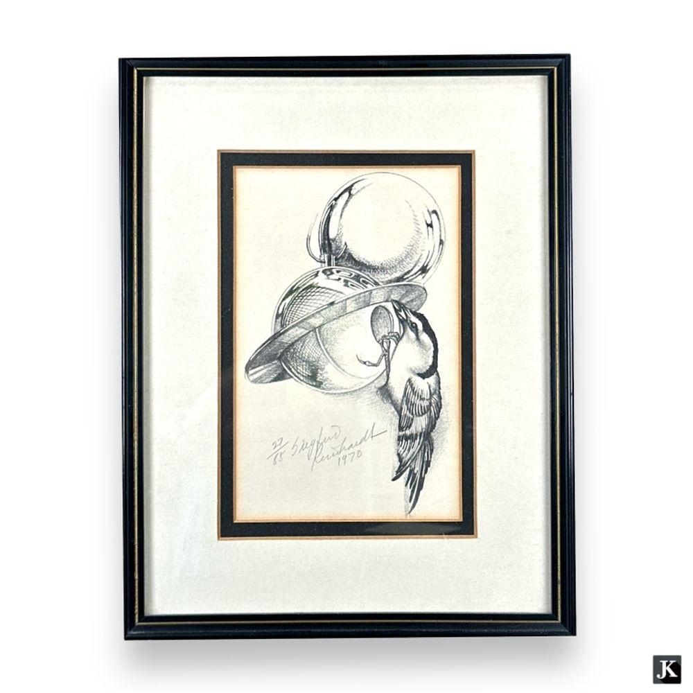Siegfried Reinhardt | Siegfried Reinhardt (USA 1925-1984) Signed Litho ...