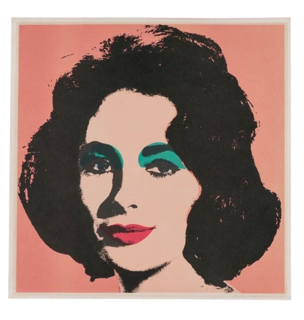 Andy Warhol | Andy Warhol (USA 1928-1987) Liz Taylor Lithograph (1968 ...
