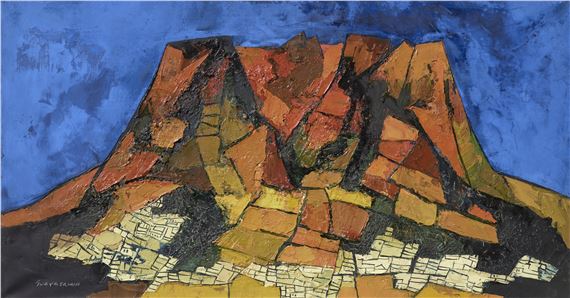 Oswaldo Guayasamín | PAISAJE DE QUITO (Circa 1960) | MutualArt