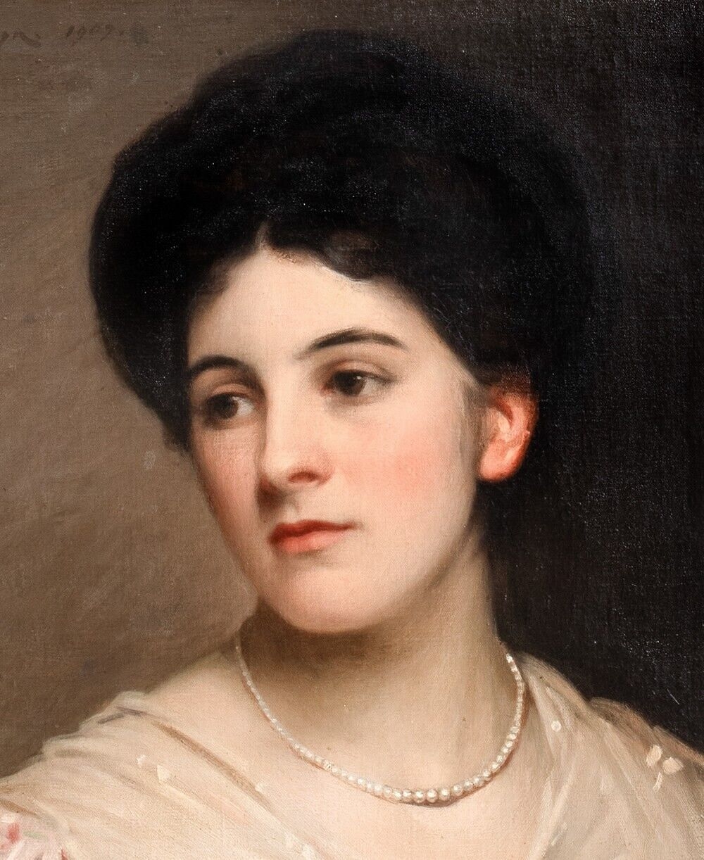 Samuel Henry William Llewellyn | PORTRAIT OF CONSTANCE LUCKOCK (20th ...