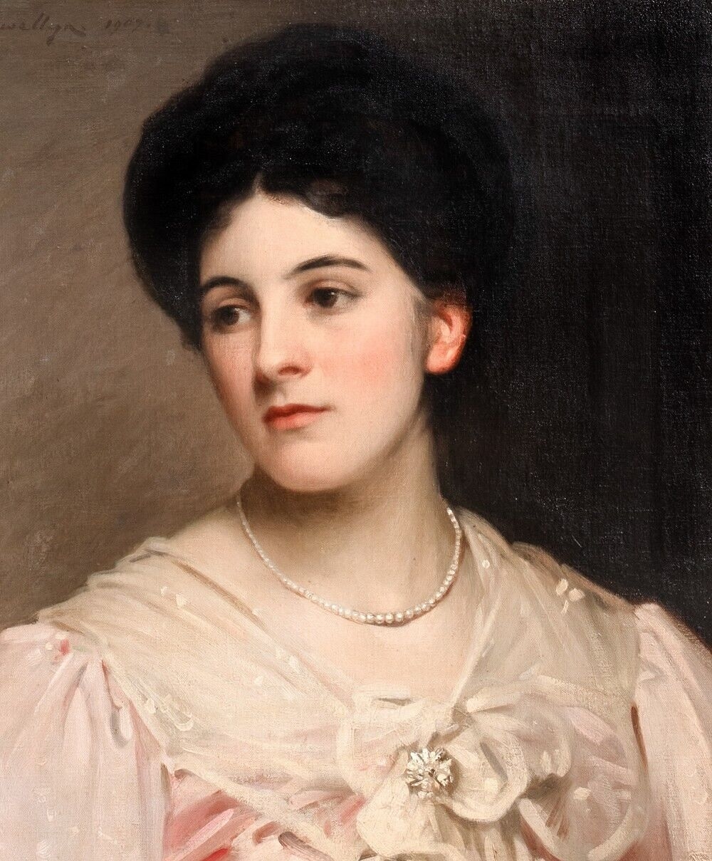 Samuel Henry William Llewellyn | PORTRAIT OF CONSTANCE LUCKOCK (20th ...