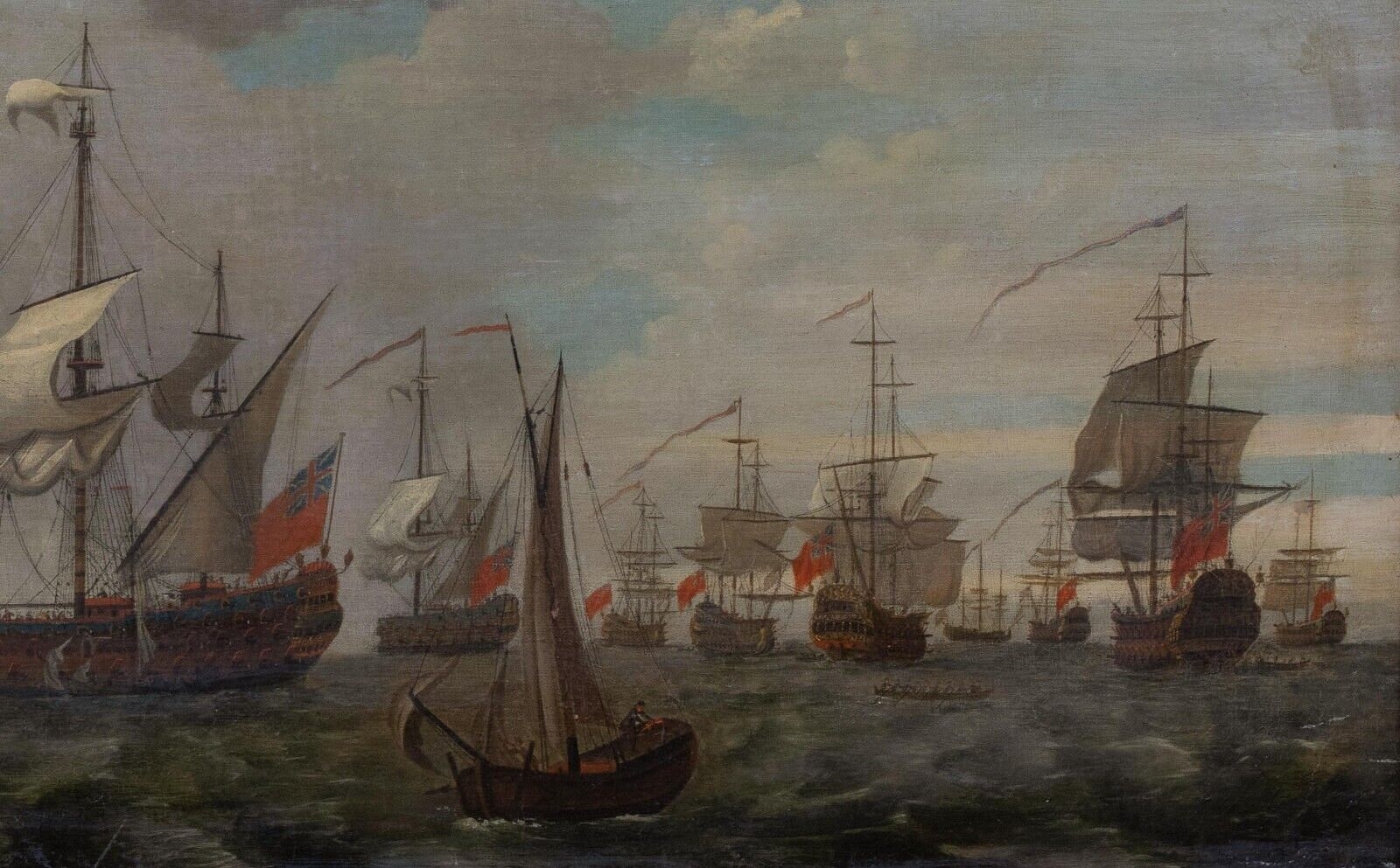 Peter Monamy | THE BATTLE OF CAPE FINISTERRE (18th Century) | MutualArt