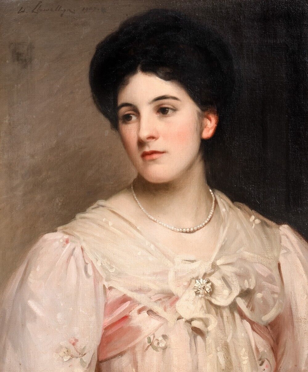 Samuel Henry William Llewellyn | PORTRAIT OF CONSTANCE LUCKOCK (20th ...